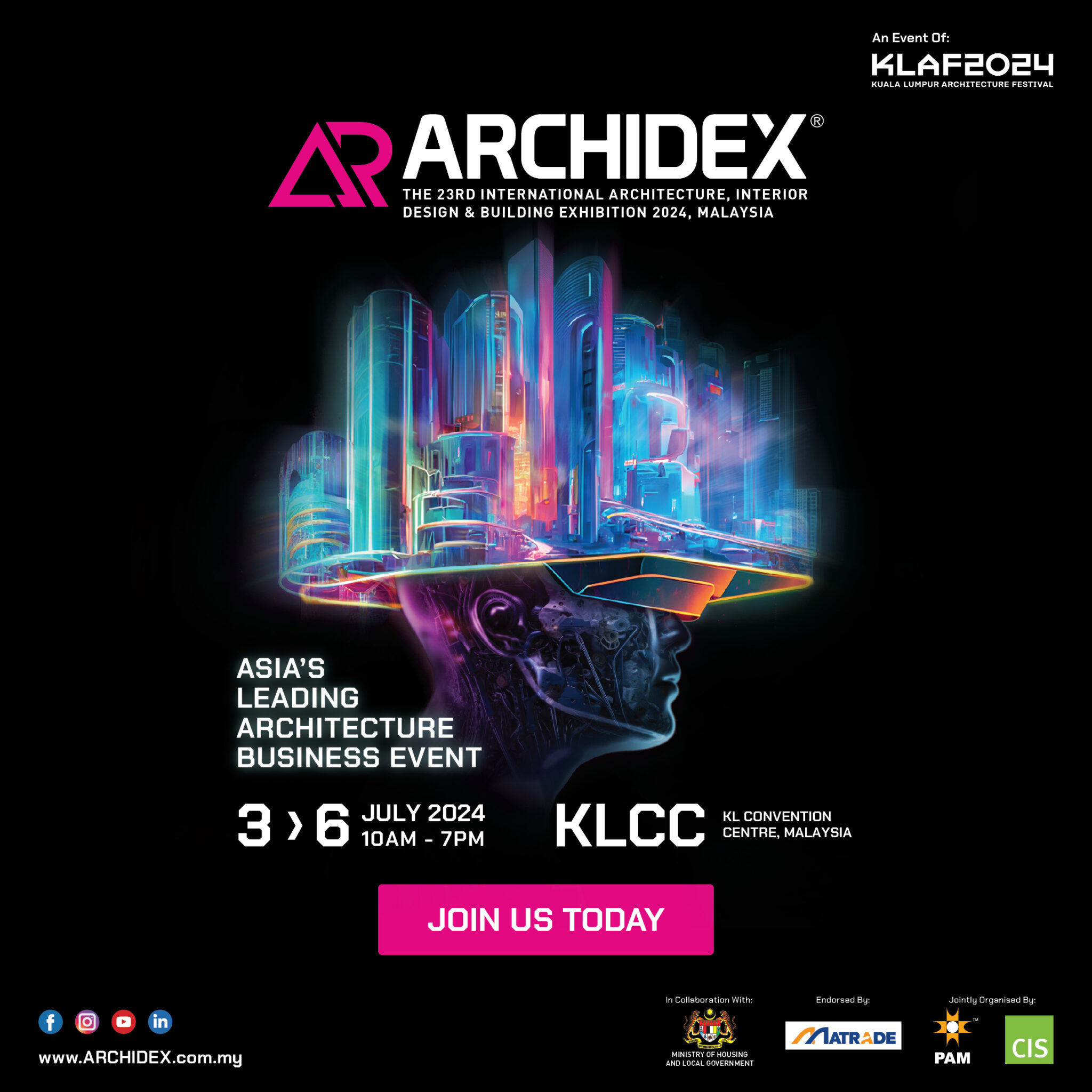 3 – 6 July 2024: ARCHIDEX 2024 - Malaysia Green Building Council - ePortal