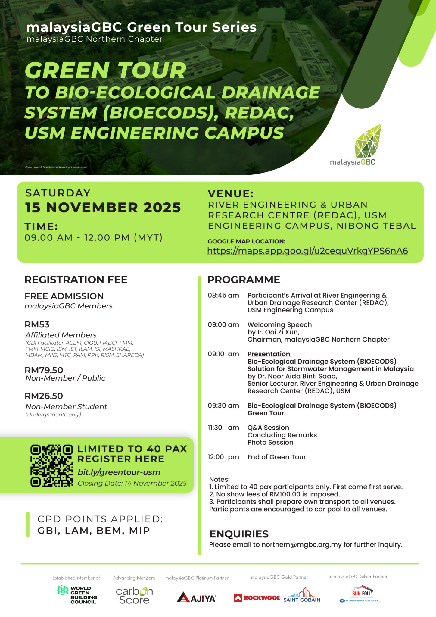15 November 2025 | malaysiaGBC Green Tour Series: Green Tour to Bio ...